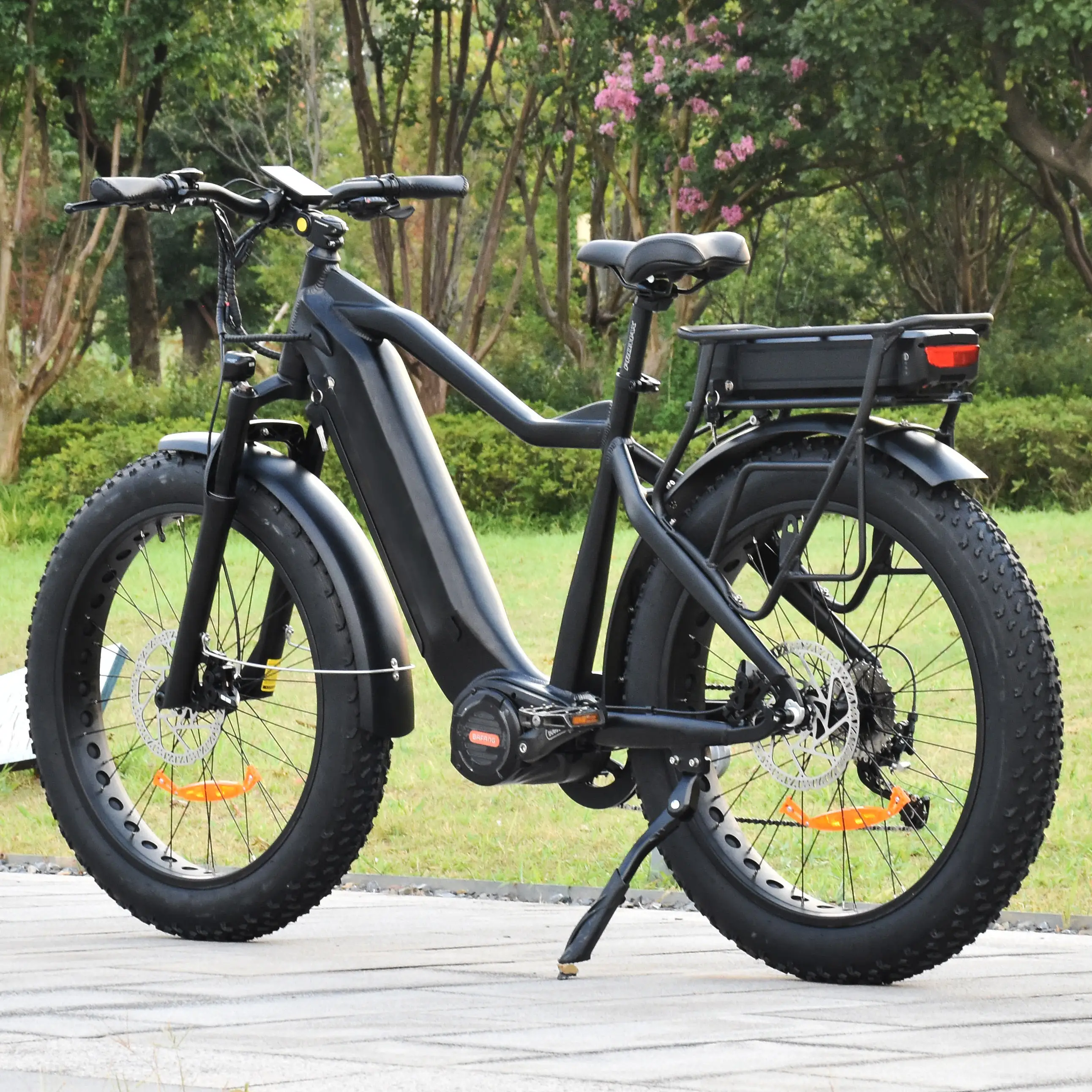 500w 1000w 48v Electric Mountain Bike Full Suspension Folding Fat ...