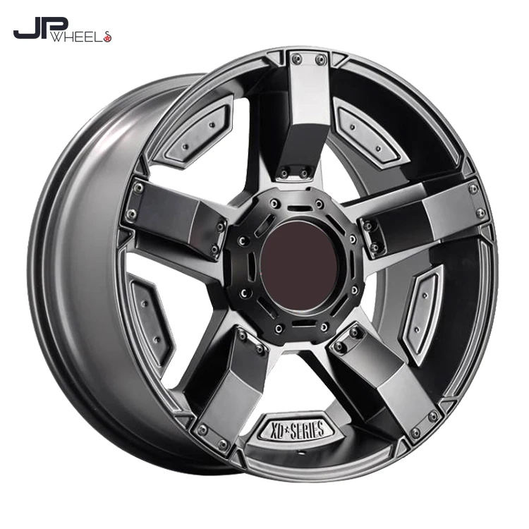 JPWHEEL New Five Spoke Off-Road 4x4 Alloy Car Rims 17 for Jeep Wrangler ...