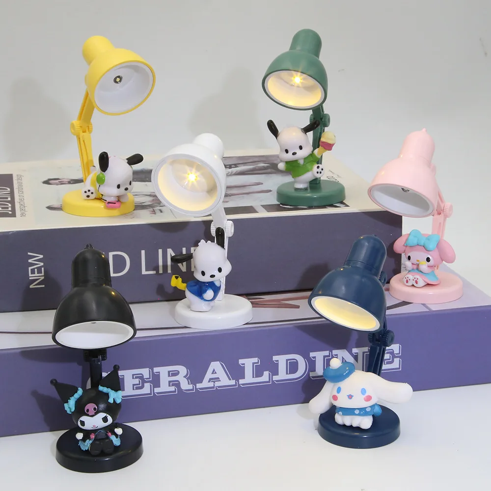 Blind Box Mini Kuromi Melody Cinnamoroll Pochacco Led Night Light Table ...