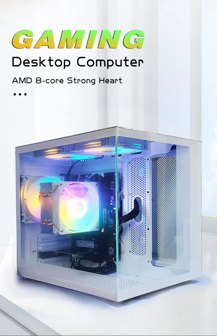 Pc Gamers Gaming Desktop Computer Cpu Core I5-12400F RTX4060 Cheap ...