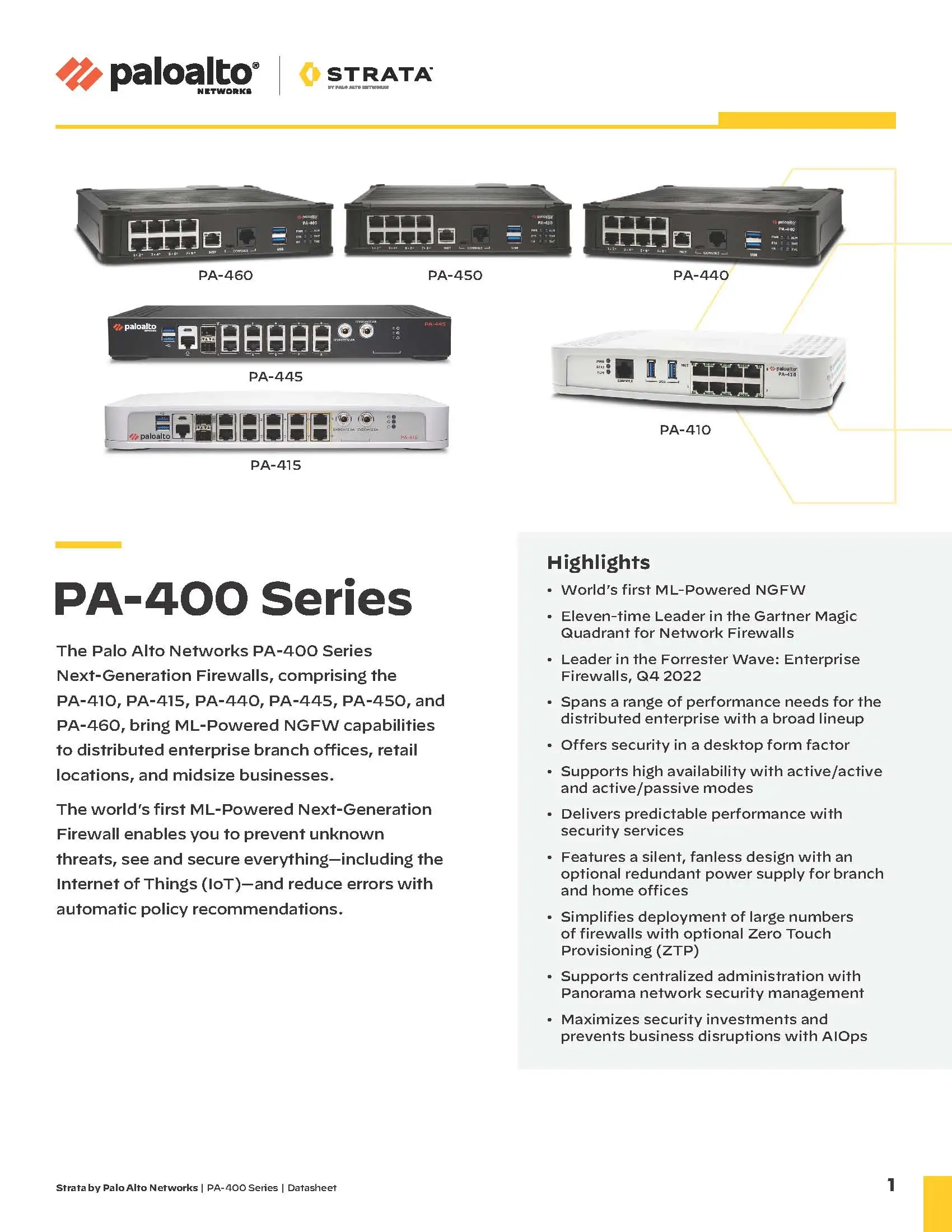 Palo Alto Networks PA-440 - Secure and Reliable VPN Support
