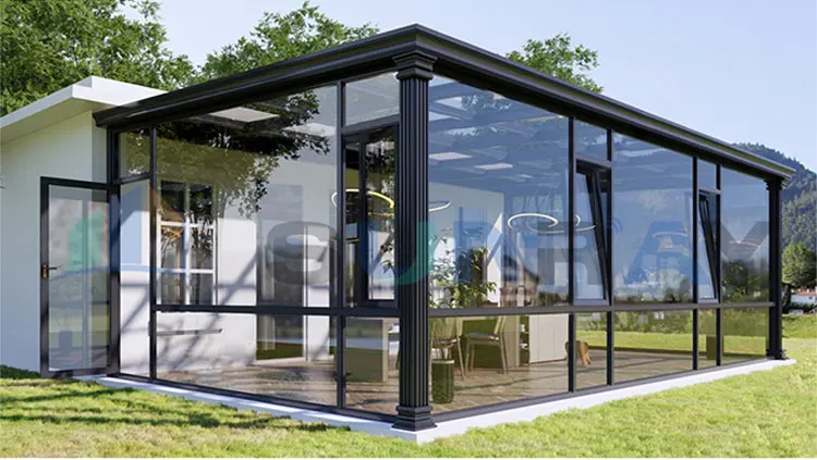Sunnyjoy Customized Retractable Aluminum Sunroom - Eco-Friendly, 4 ...