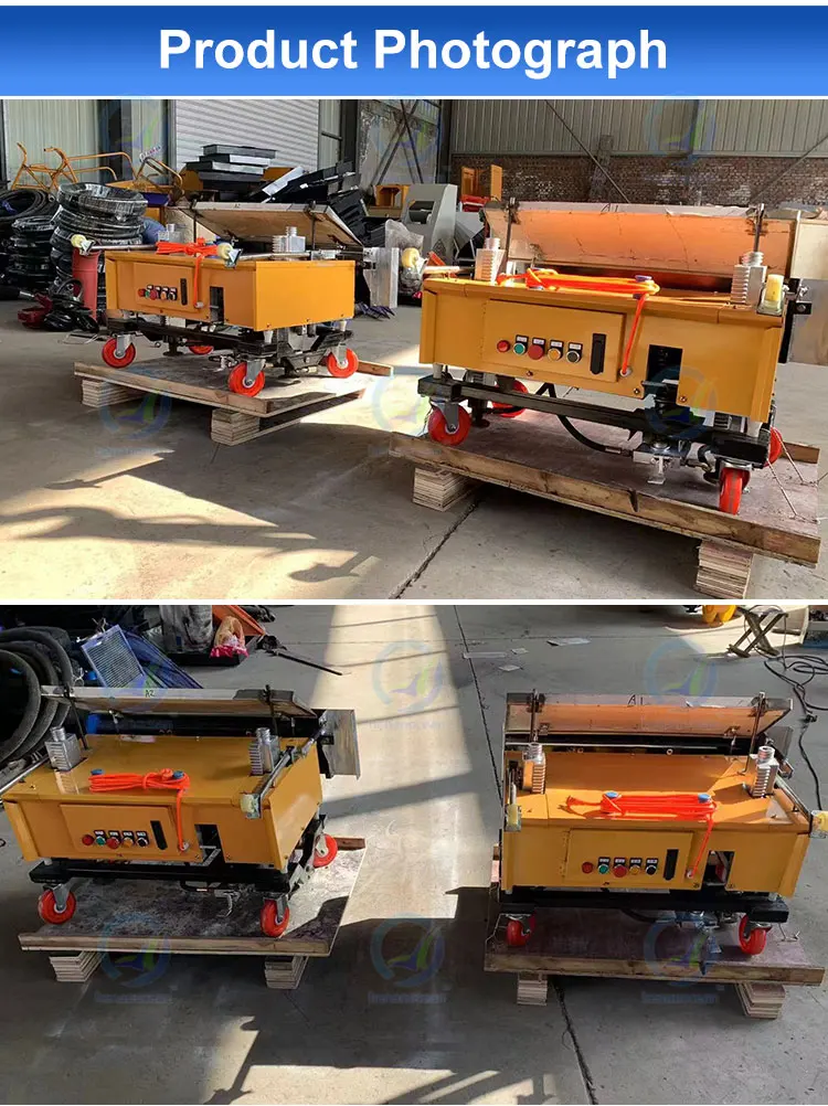 Gypsum Robot - Efficient Wall Screeding Plaster Machine