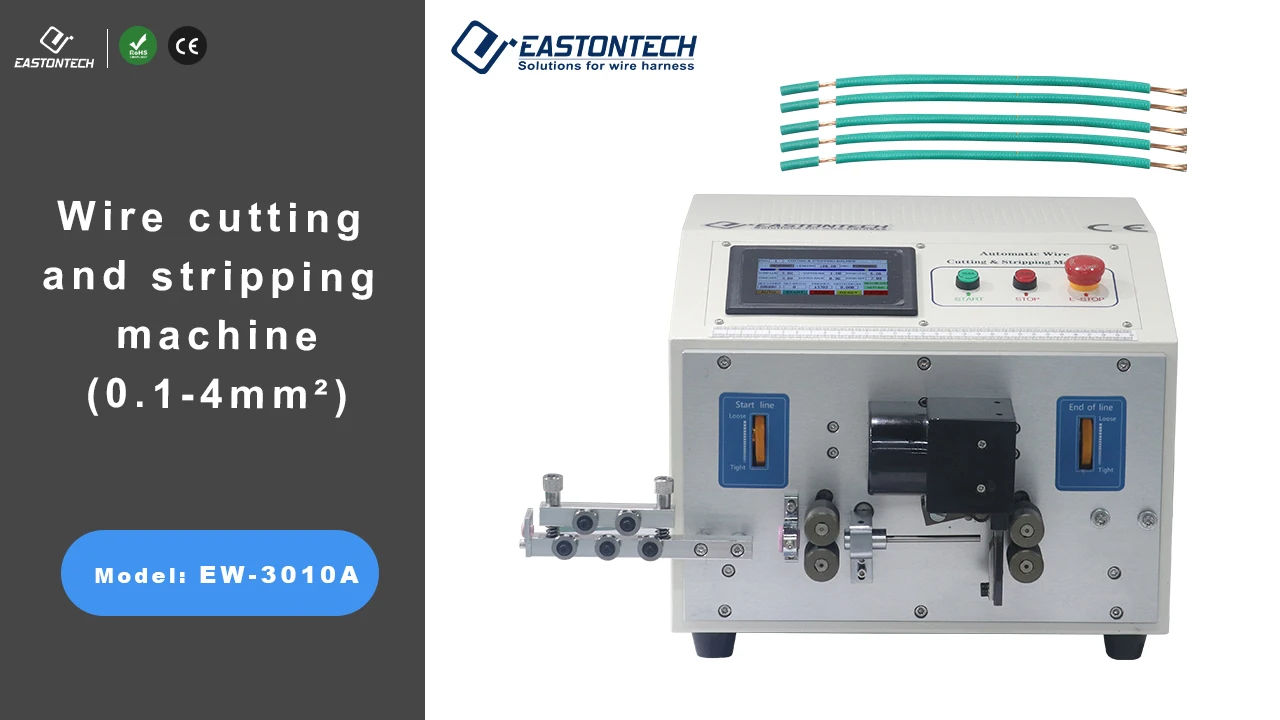 Ew-3010a Automatic Computer Wire Sheathed Wire Cutting And Stripping ...