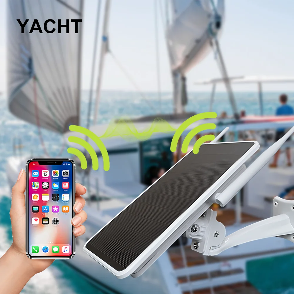 Solar Panel 4G Wifi Router - Secure Outdoor Cameras