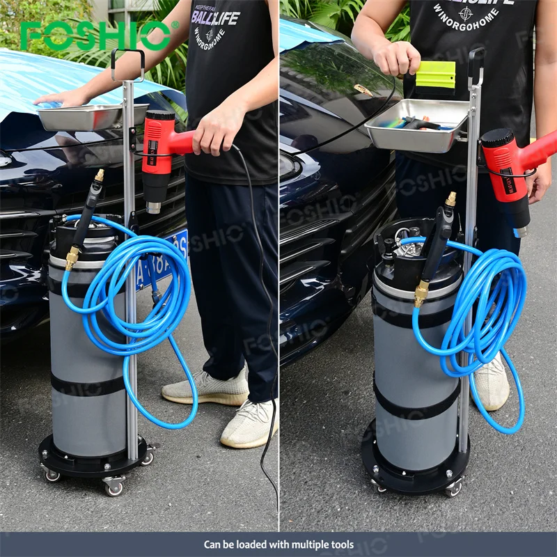 Foshio Pressure Tank Trolley - Eco-Friendly Car Detailing Tool