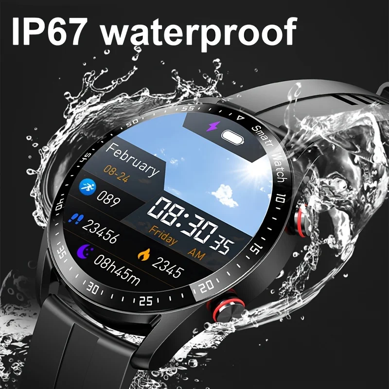 IP67 Waterproof Smart Watch - Fitness & Call Tracking