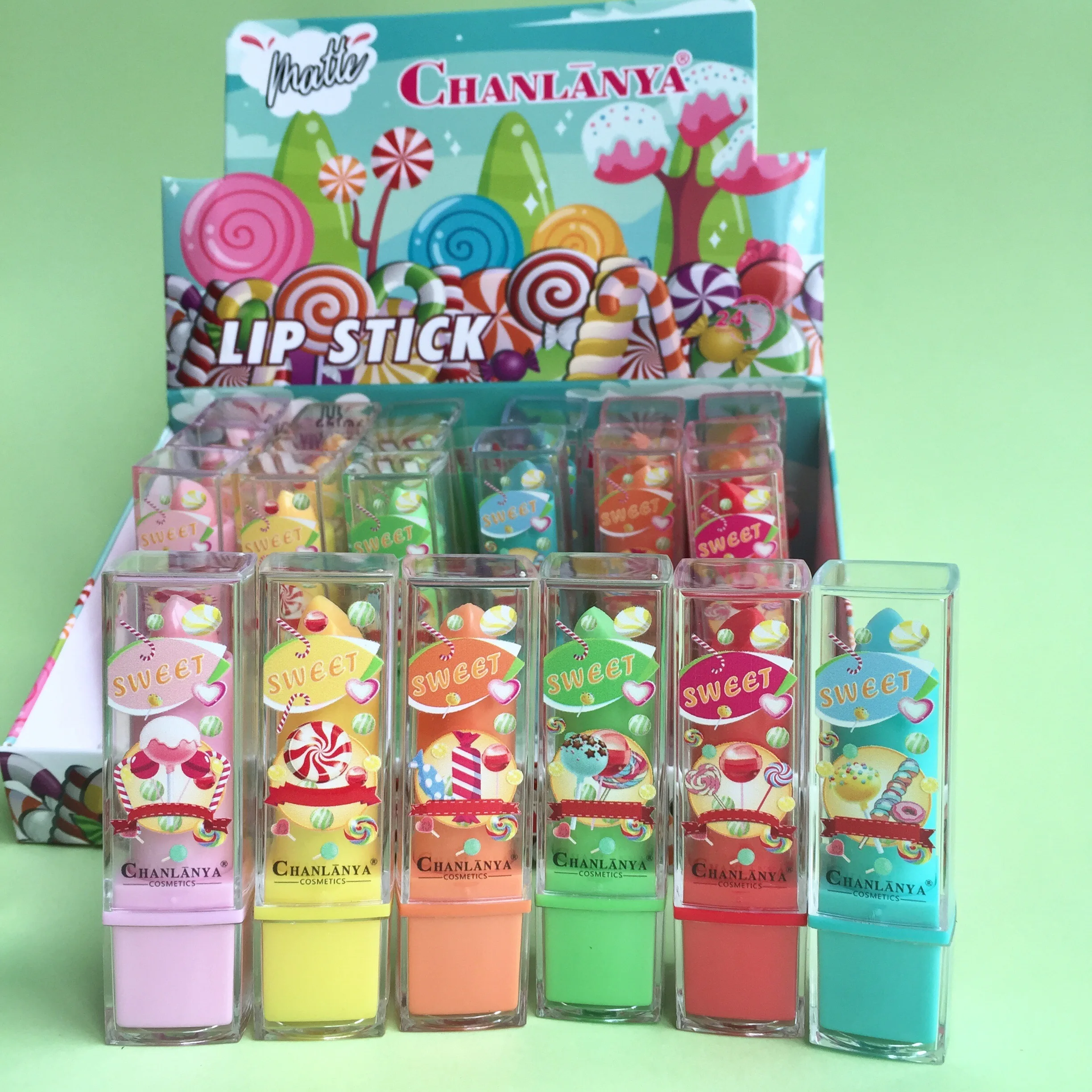 Wholesale Bulk Cute Strawberry Lip Balm Container Chapstick Custom Logo ...