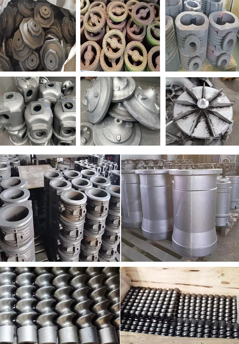 HT250 Ductile Grey Iron Sand Shell Casting Parts HT200 Metal Casting ...
