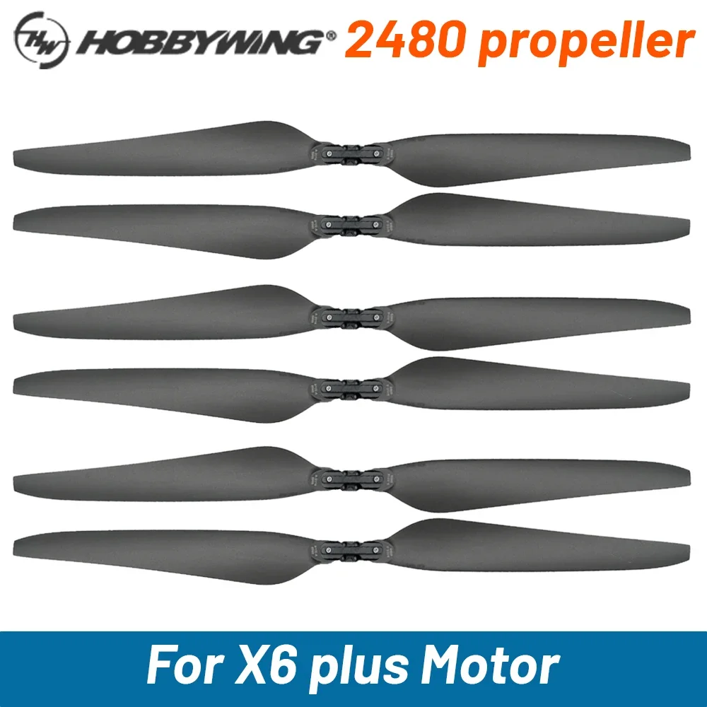 Hobbywing 2480 Folding Propeller For X6 plus Motor Power System Combo ...