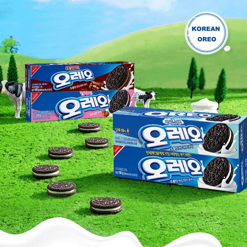 Alibaba.com: Korean Oreo 100g Sandwich Cookies, Tiramisu Cinnamon ...