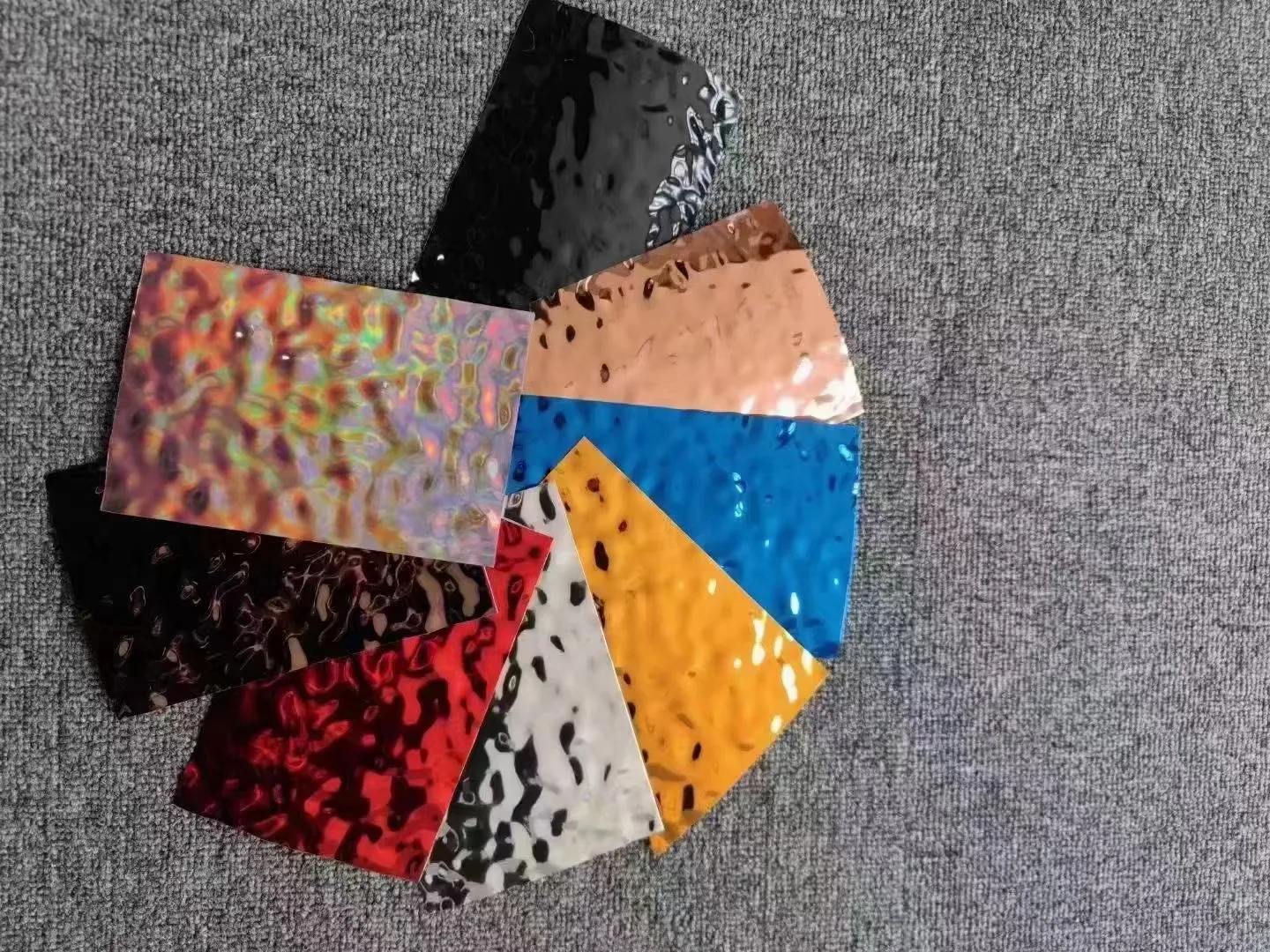 Reflective Mirror Plastic Water Ripple Mirror Carpet Roll Mirror Thin ...