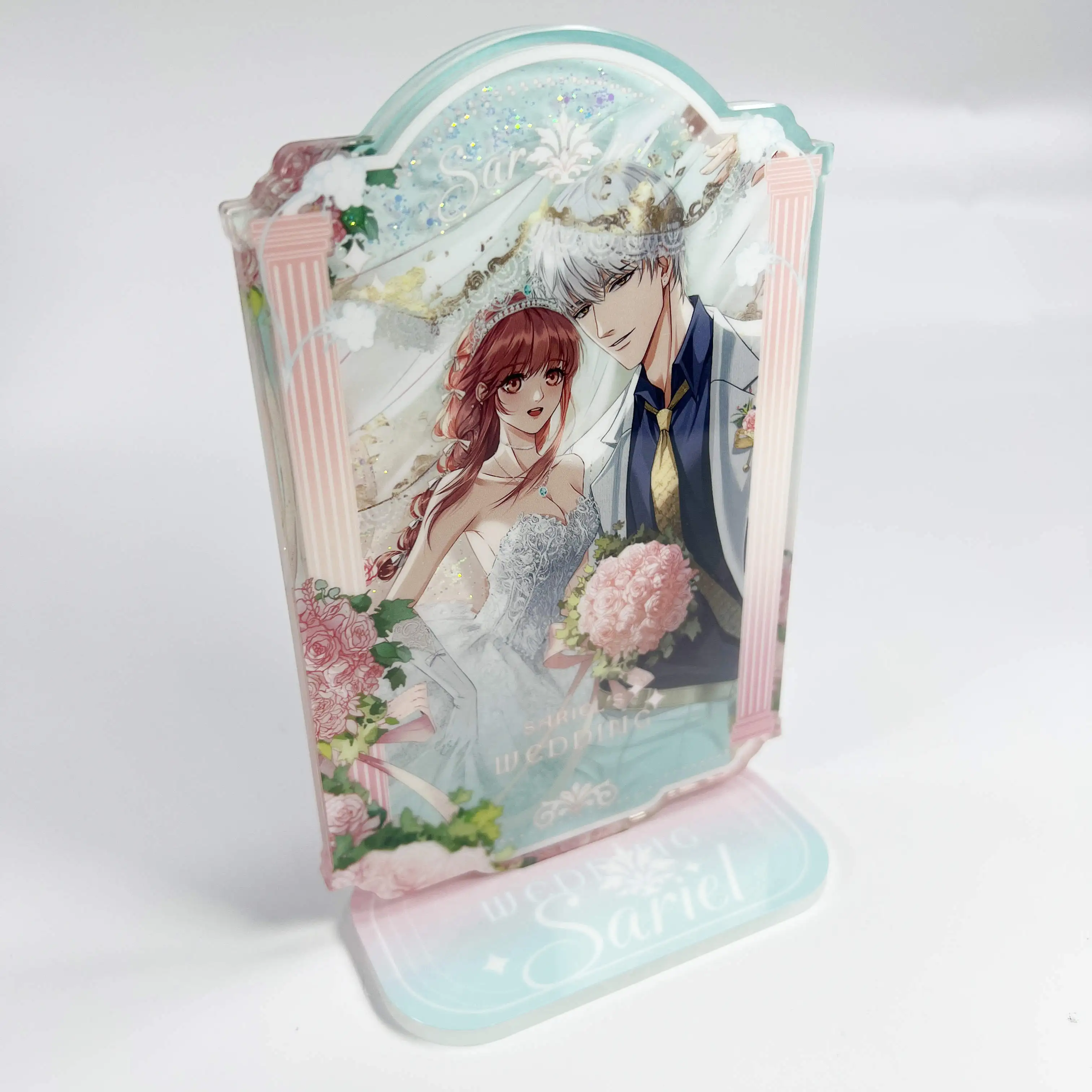 Custom Anime Quicksand Standee Acrylic Plastic Crafts