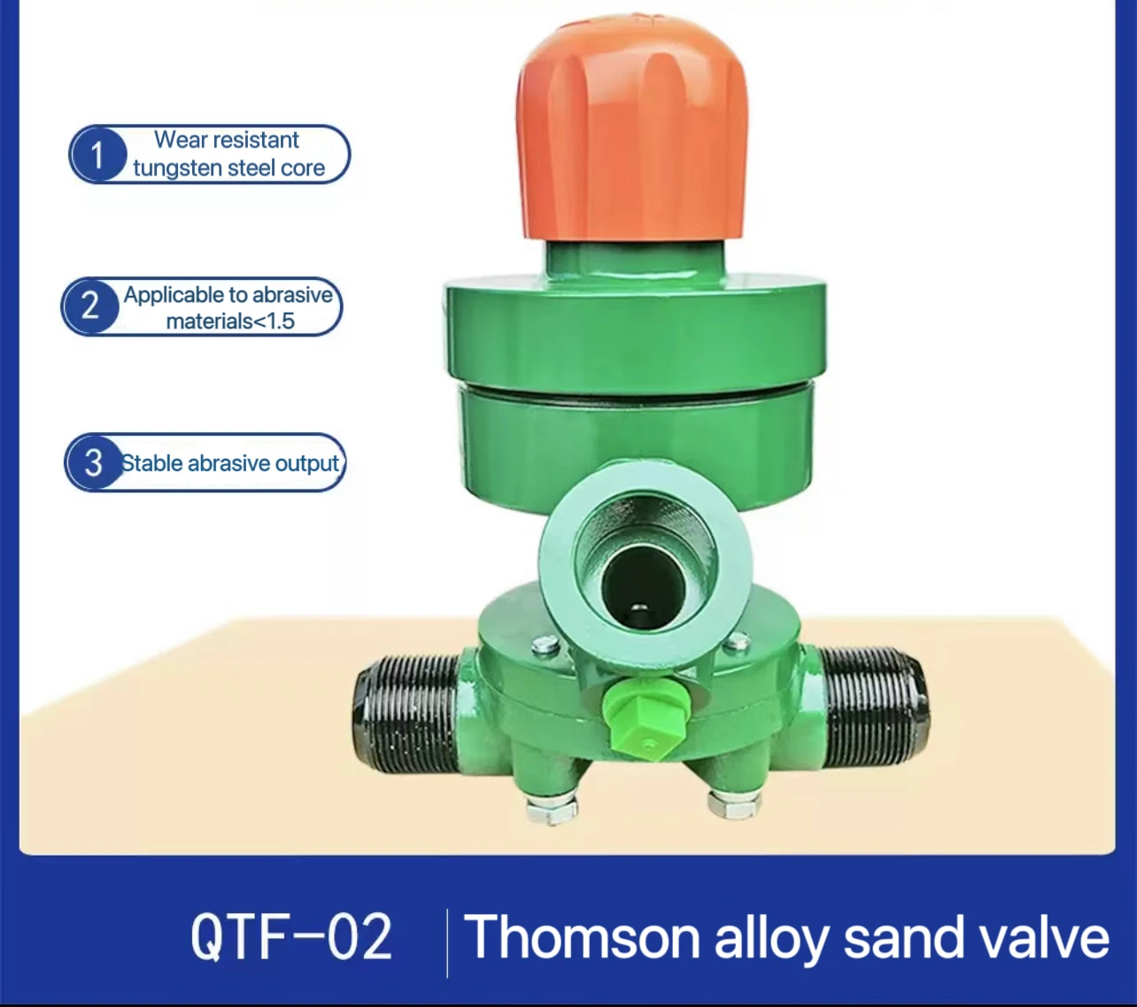 Mobile Sandblasting Machine Sand Regulating Valve Abrasive Valve ...