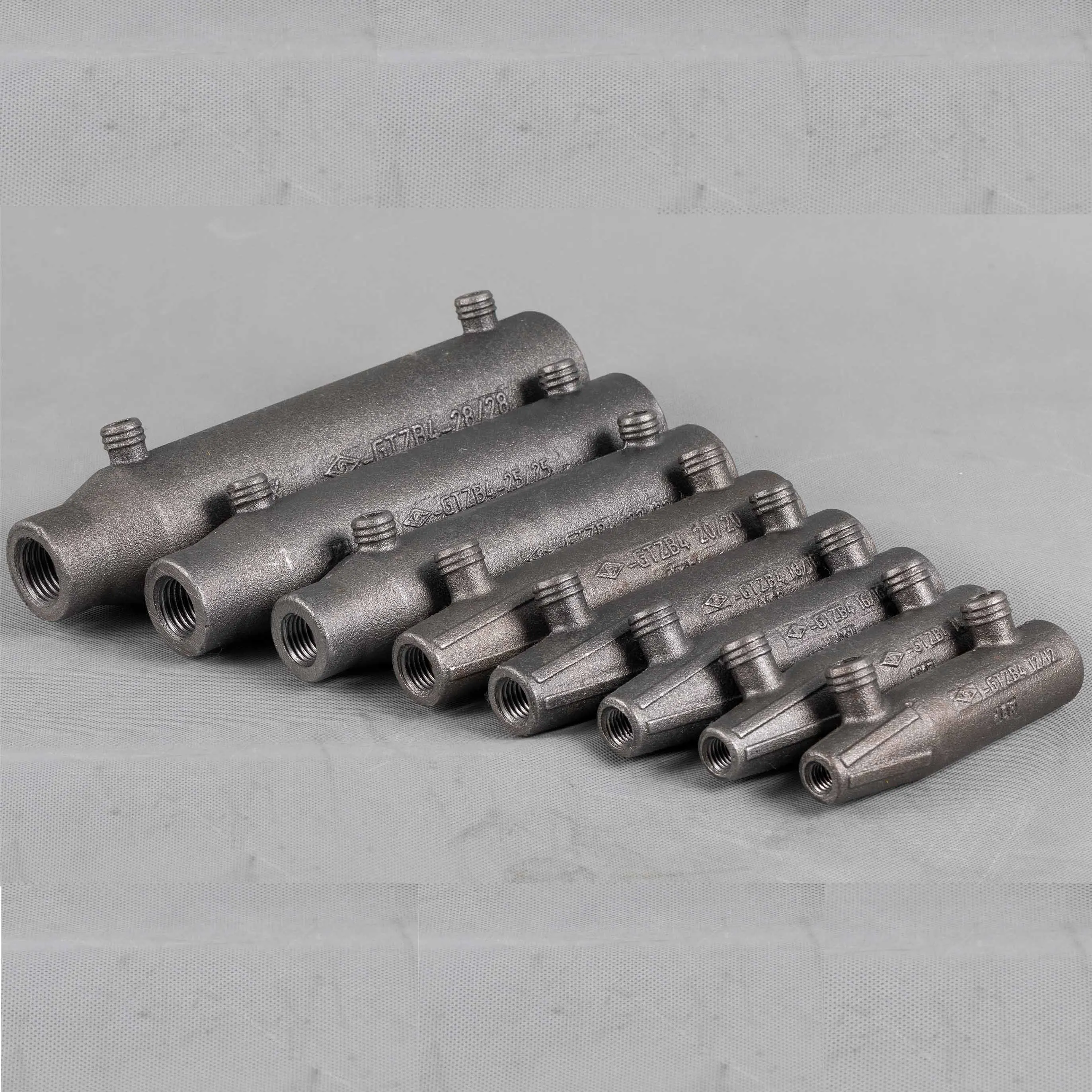Ductile Iron Rebar Connecting Grouting Sleeves - 1 Year Warranty