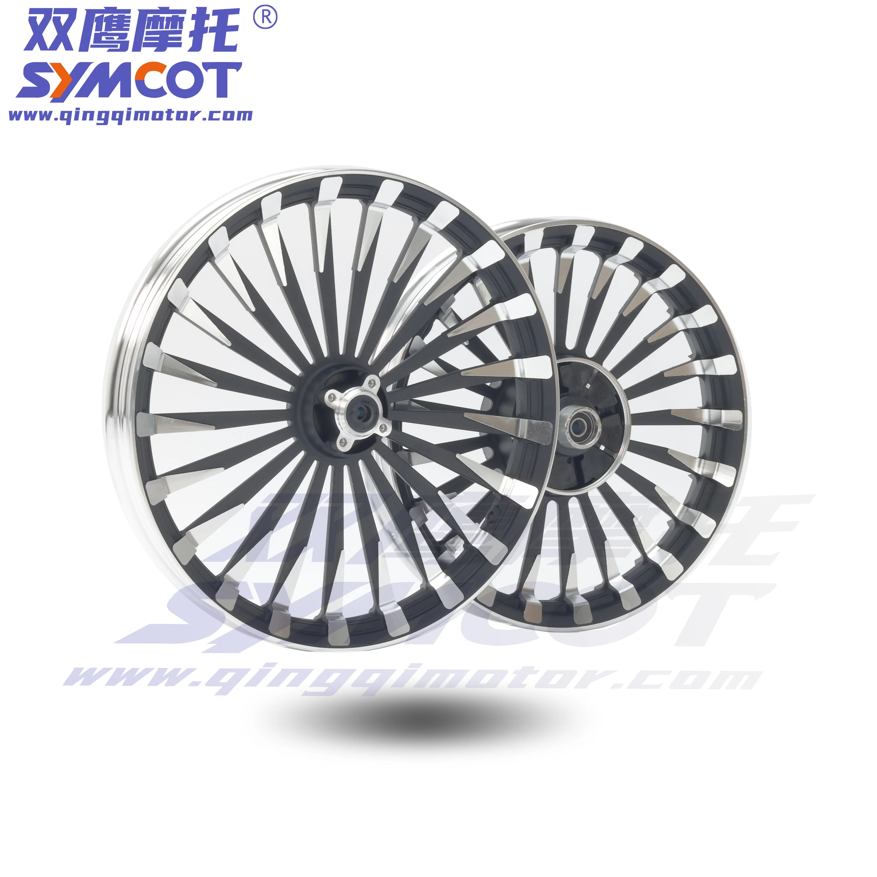 21-spoke Aluminum Wheels For Gn125 Gn150 Gn200 Gn250 Suzukies Chopper ...