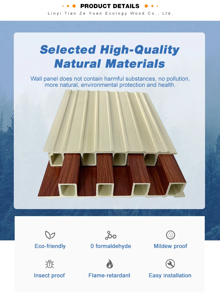 Simple Installation Of Interior Wpc Cladding Decorative Wall Panels ...