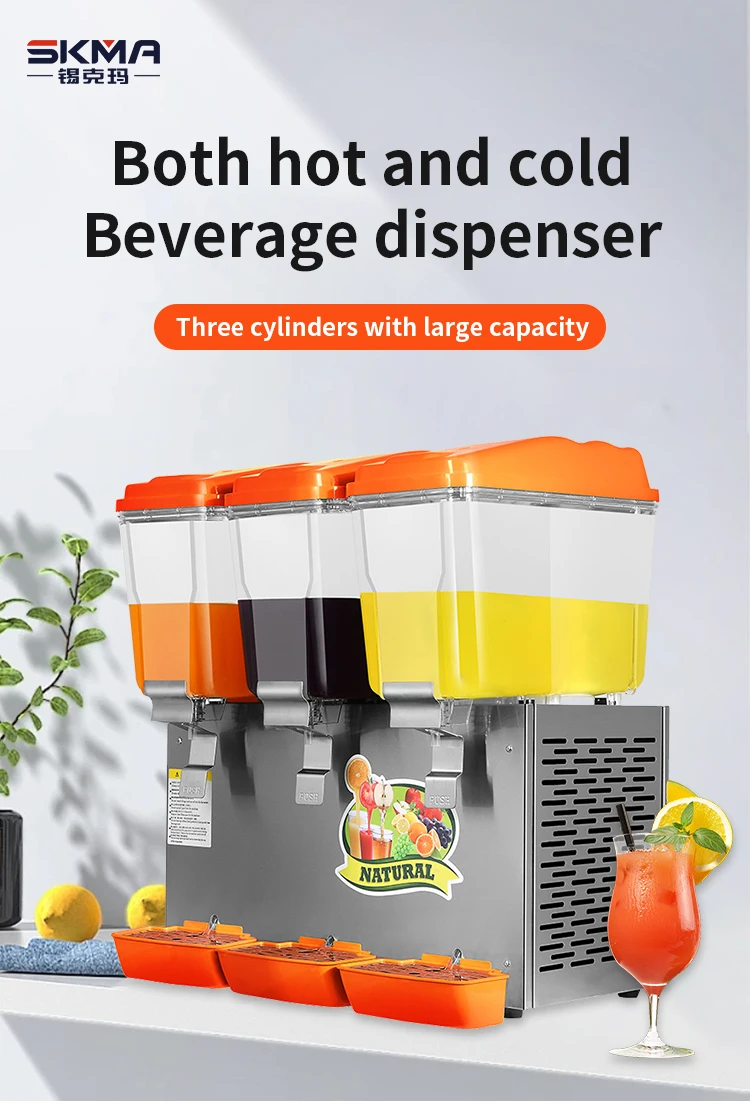 Restaurant Electric Fruit Juice Dispenser - 48L Capacity