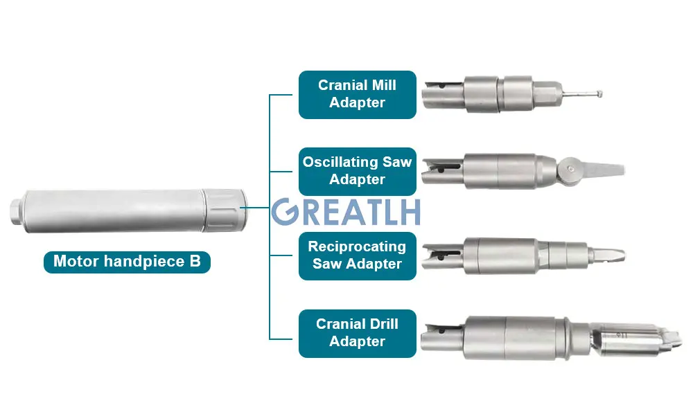 Medical Supplies - High Speed Surgical Neurosurgery Bur Drill