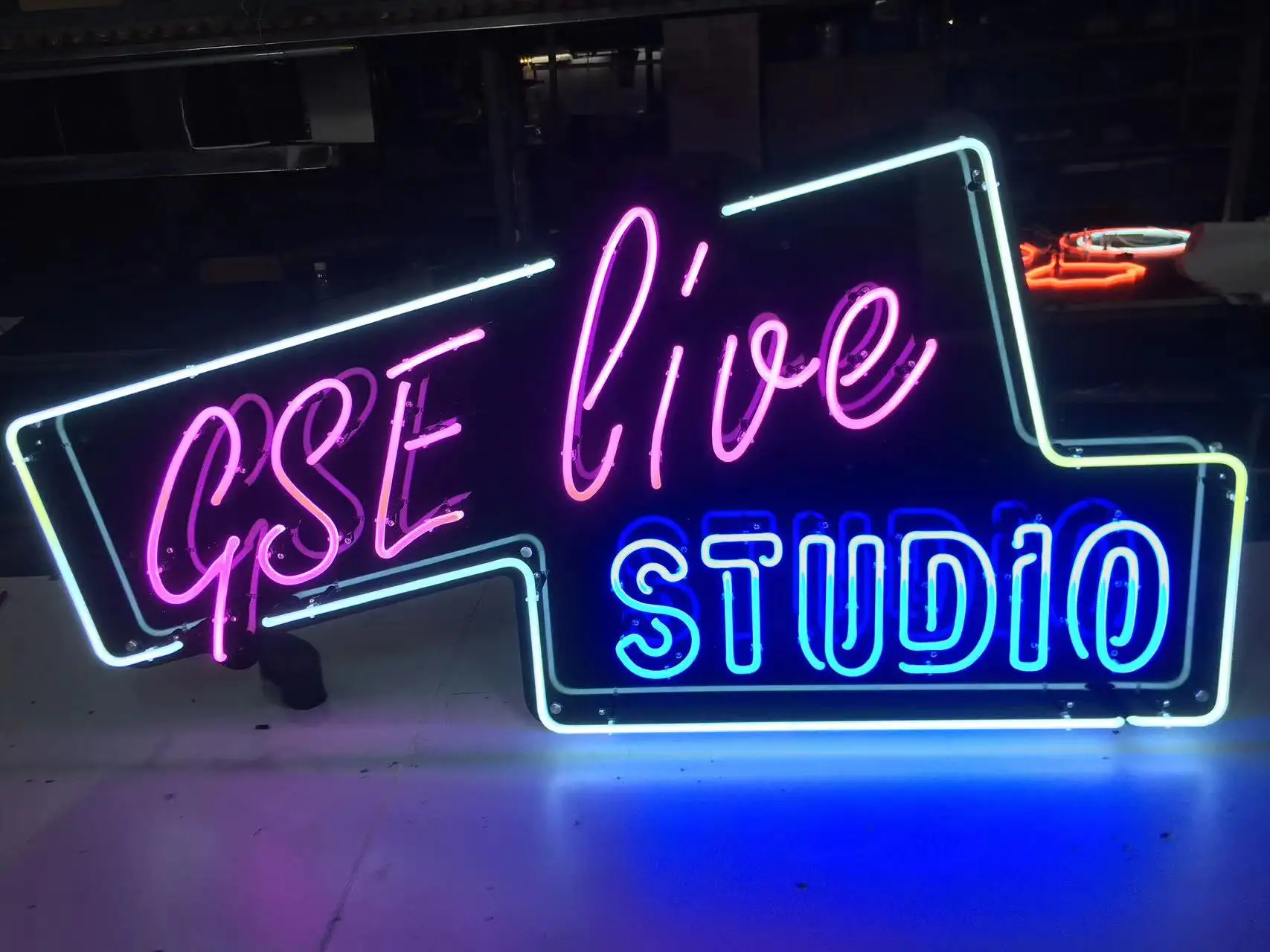 Neon Light 3d Text Logo Effect Custom Led Neon Flex Sign For Store Shop ...
