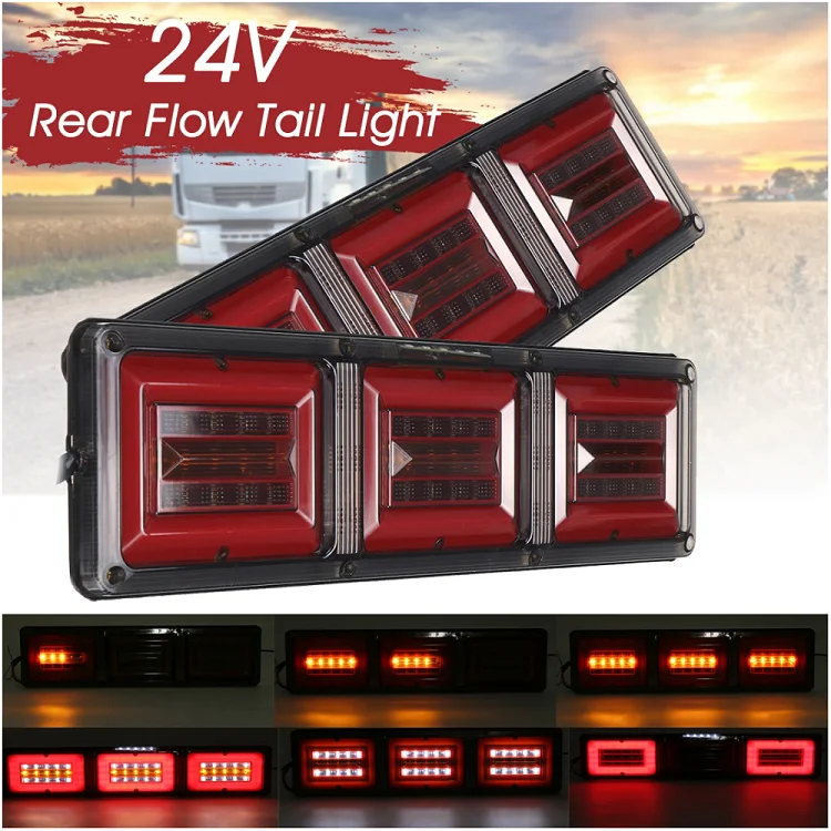 LED Tail Light for Bus Truck - 12V 24V High-Quality Auto Light