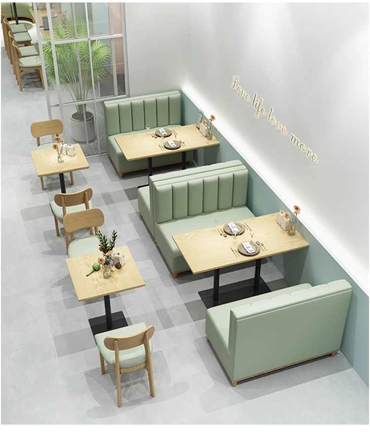Modern Restaurant Furniture: Stylish Sofa and Chair Set for Commercial ...