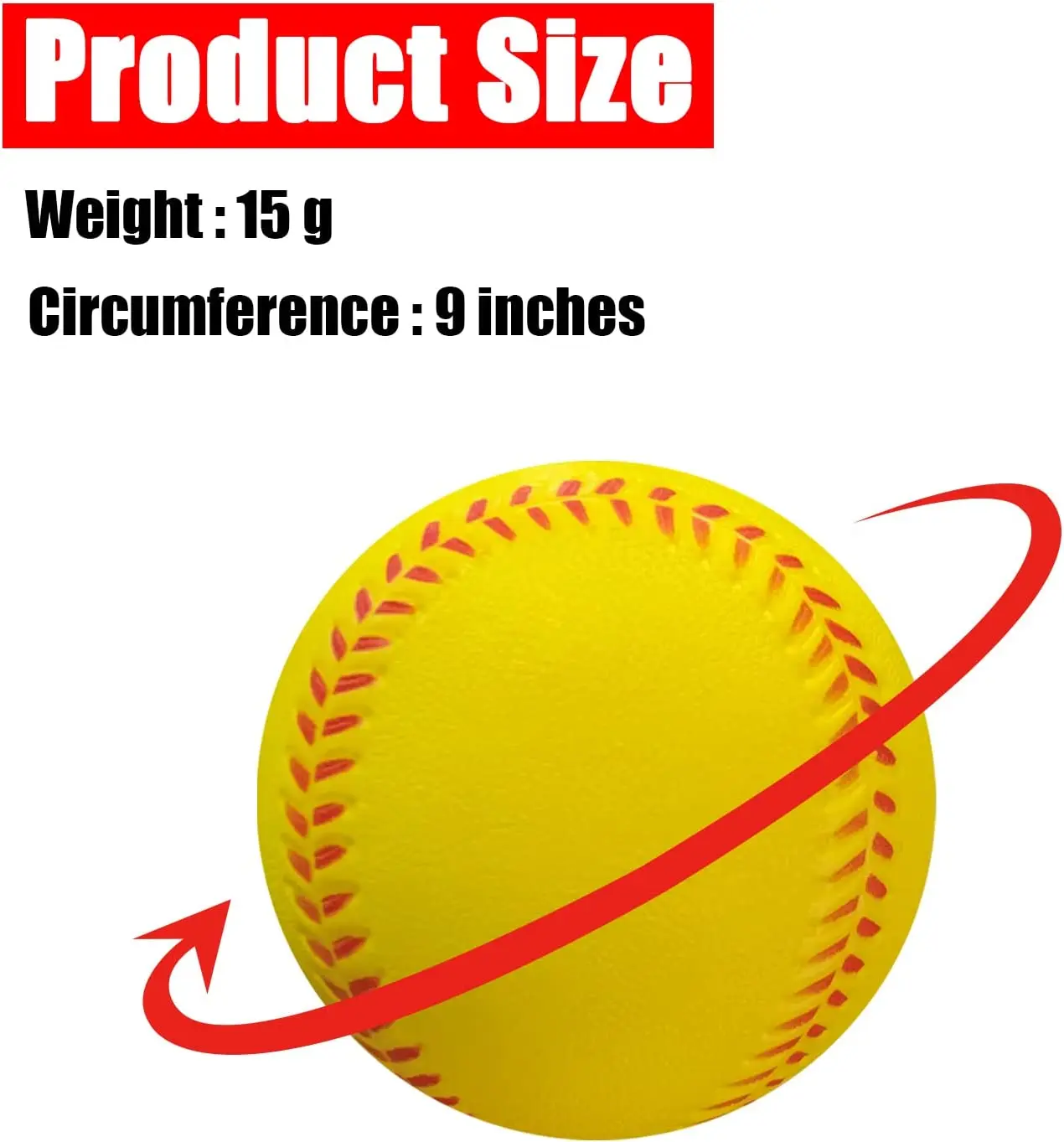 Factory Direct Sale Soft Baseballs Foam Training Baseball For Kids ...