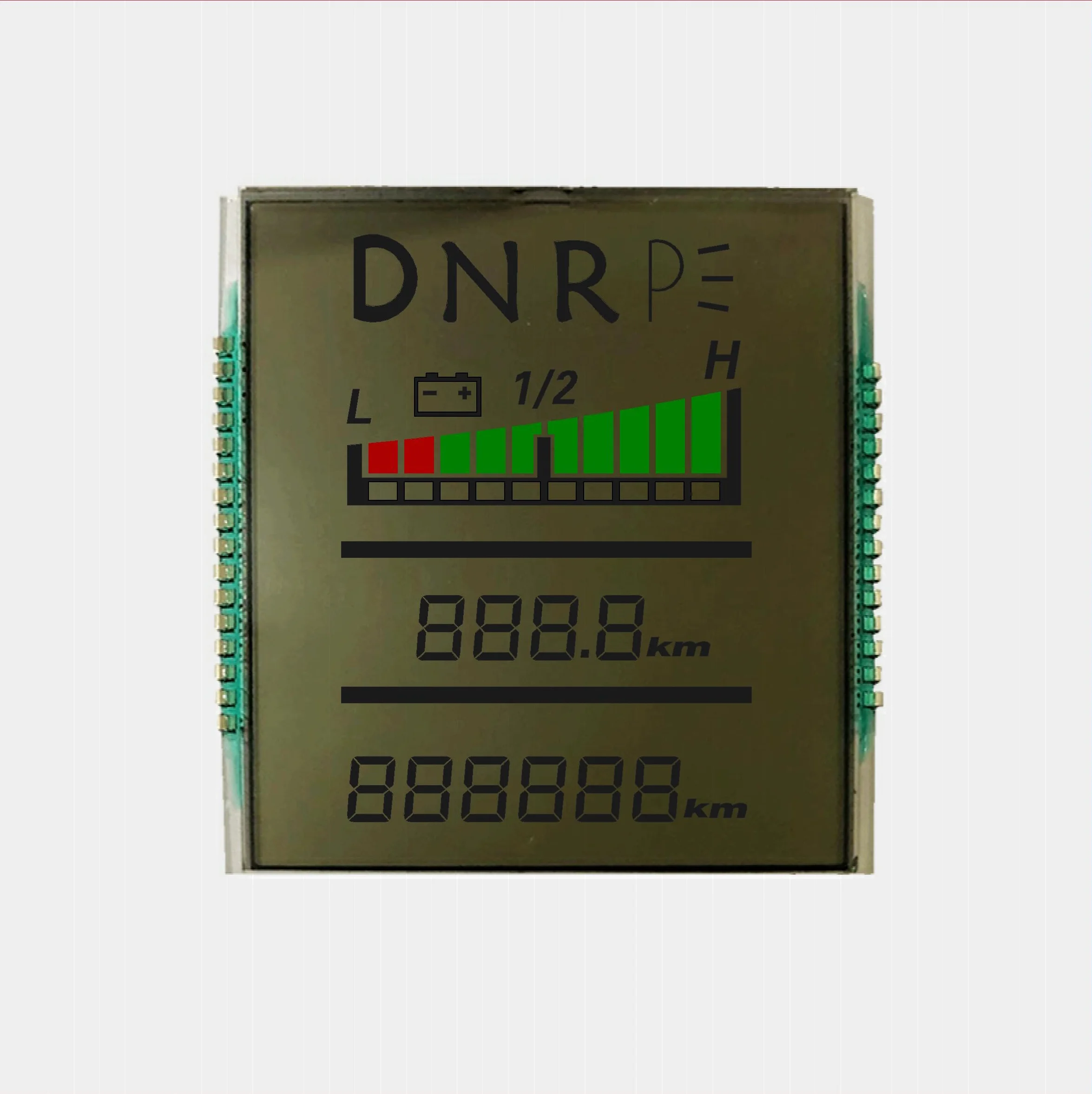 10 Digits Liquid Crystal Displays For Automotive Mono Lcd Display Tn ...