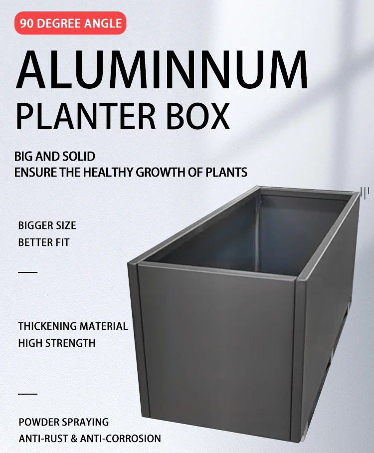 Garden Wall Hanging Large Rectangle Planters For Outdoor Plants - Buy ...