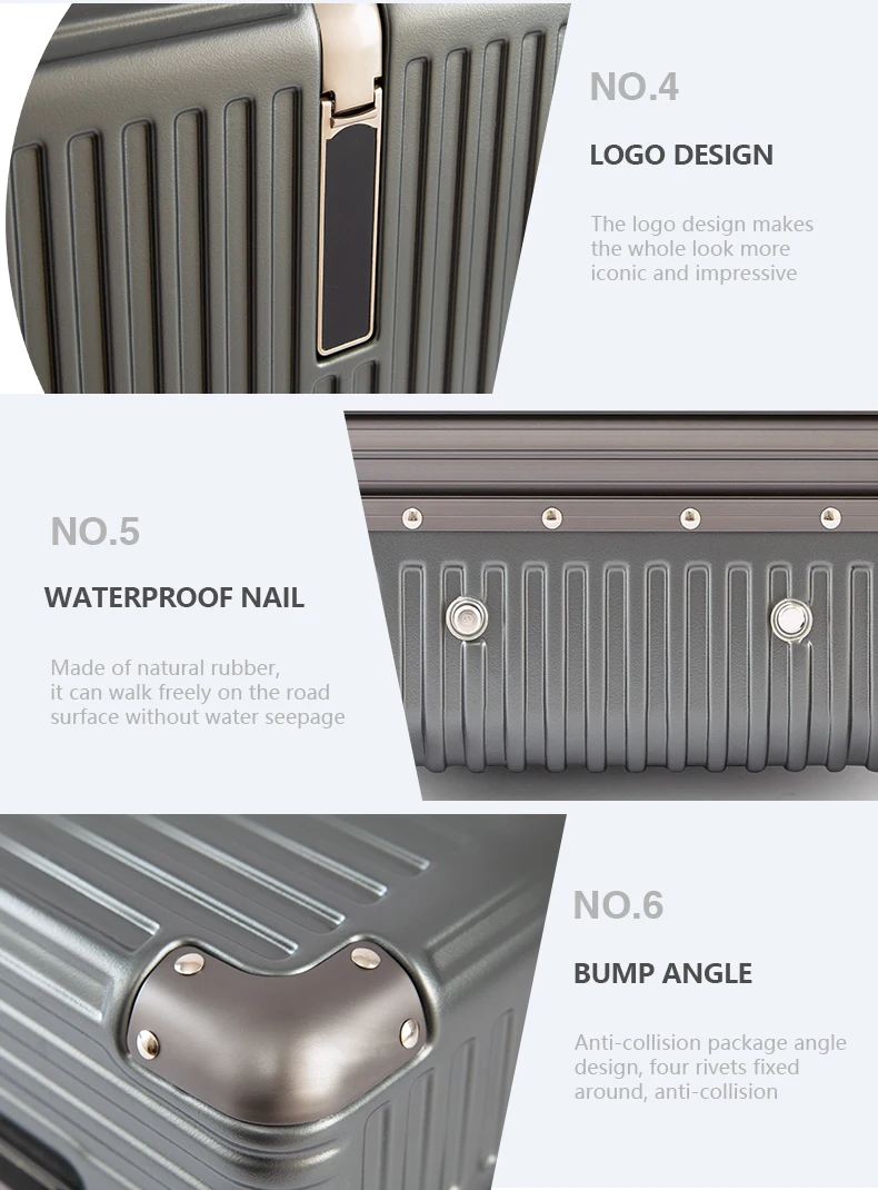 Zipperless Hard Shell Luggage - Durable Travel Suitcases