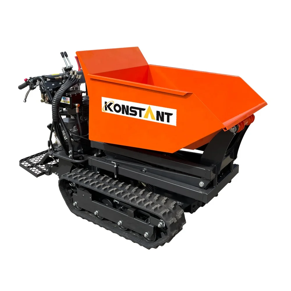KONSTANT Farm Buggies 4x4 Motorized Wheelbarrow Self-Loading Concrete ...