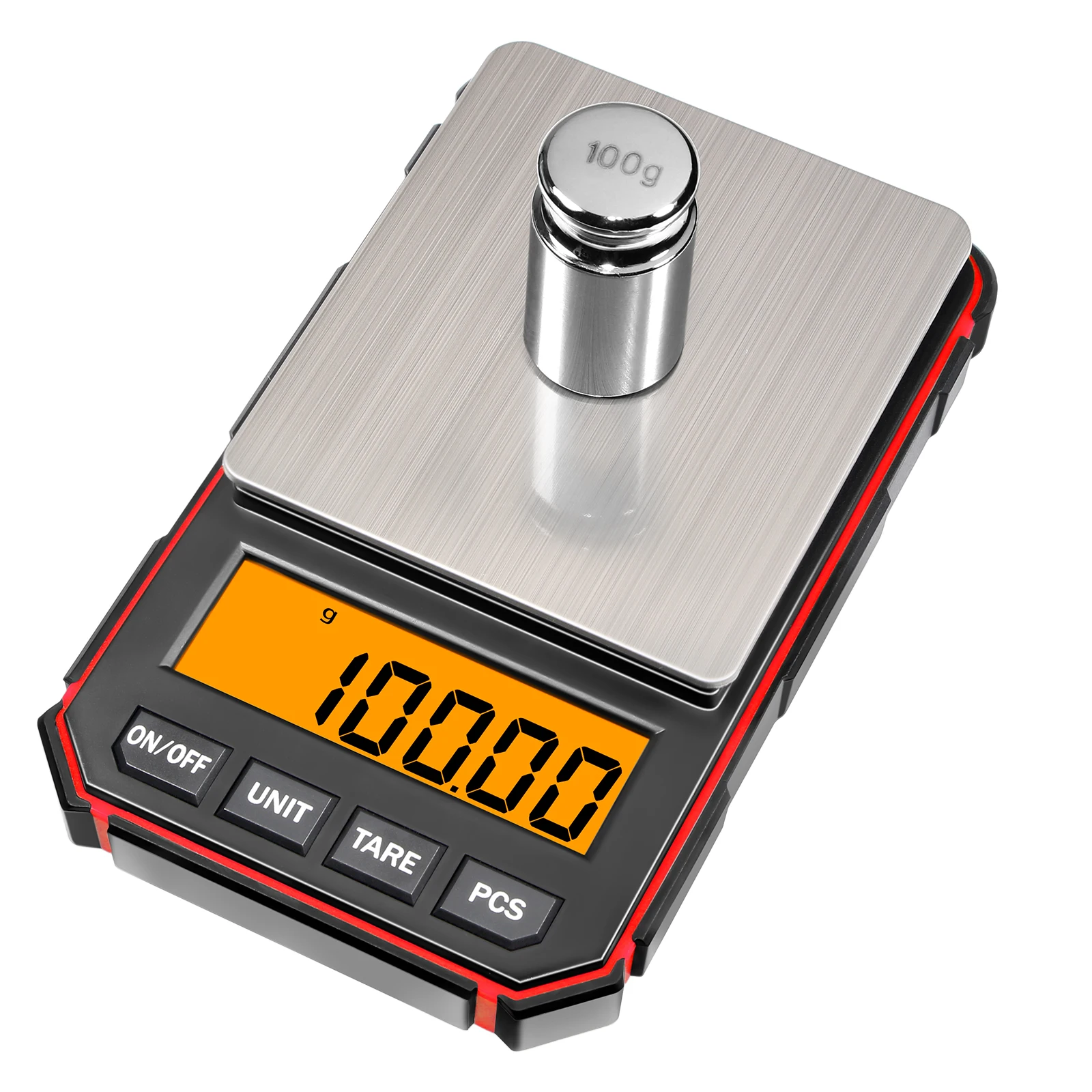 0.001g Digital Pocket Jewelry & Lab Scale Gold Weight Milligram Balance ...