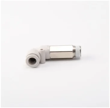 PLL series pneumatic quick connector extension with threaded bend ...