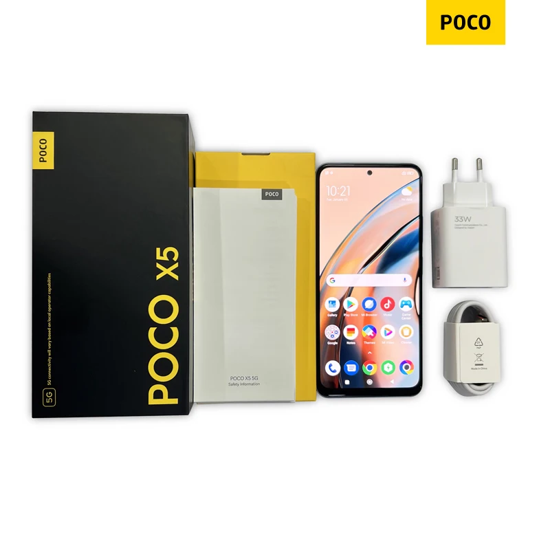 New Arrival Poco X5 5g Smartphone 128gb/256gb 6.67"120hz Amoled ...