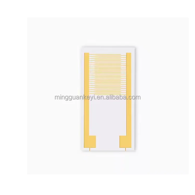 100um Al2O3 Alumina Ceramic Substrate Interdigital Finger Electrode ...