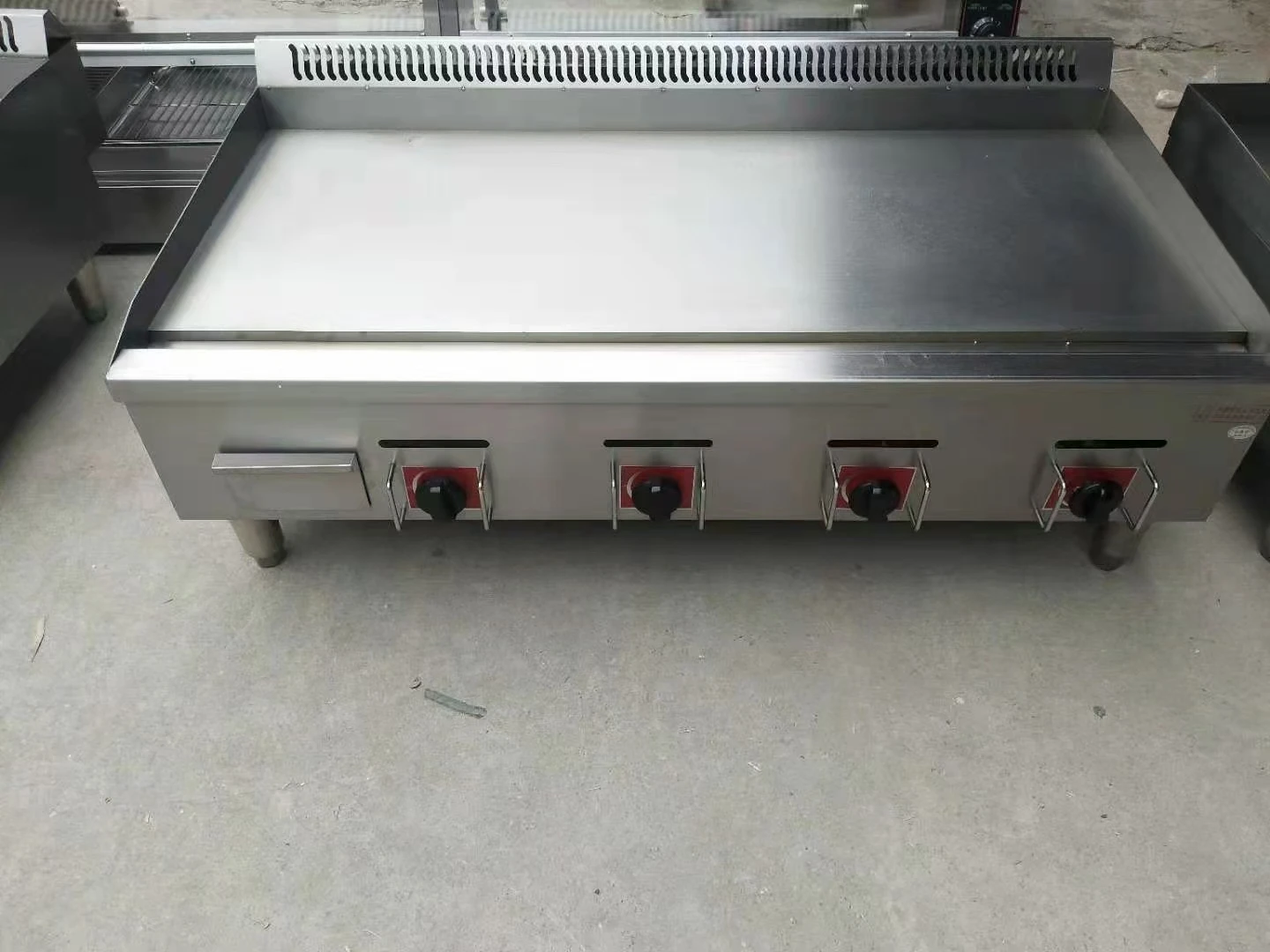 Commercial Counter Top Restaurant Stainless Steel Hamburger Griddle ...