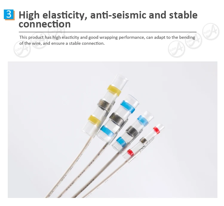 Heat Shrink Solder Sleeve Shield Terminators And Connectors - Buy Solder Connectors,Solder ...