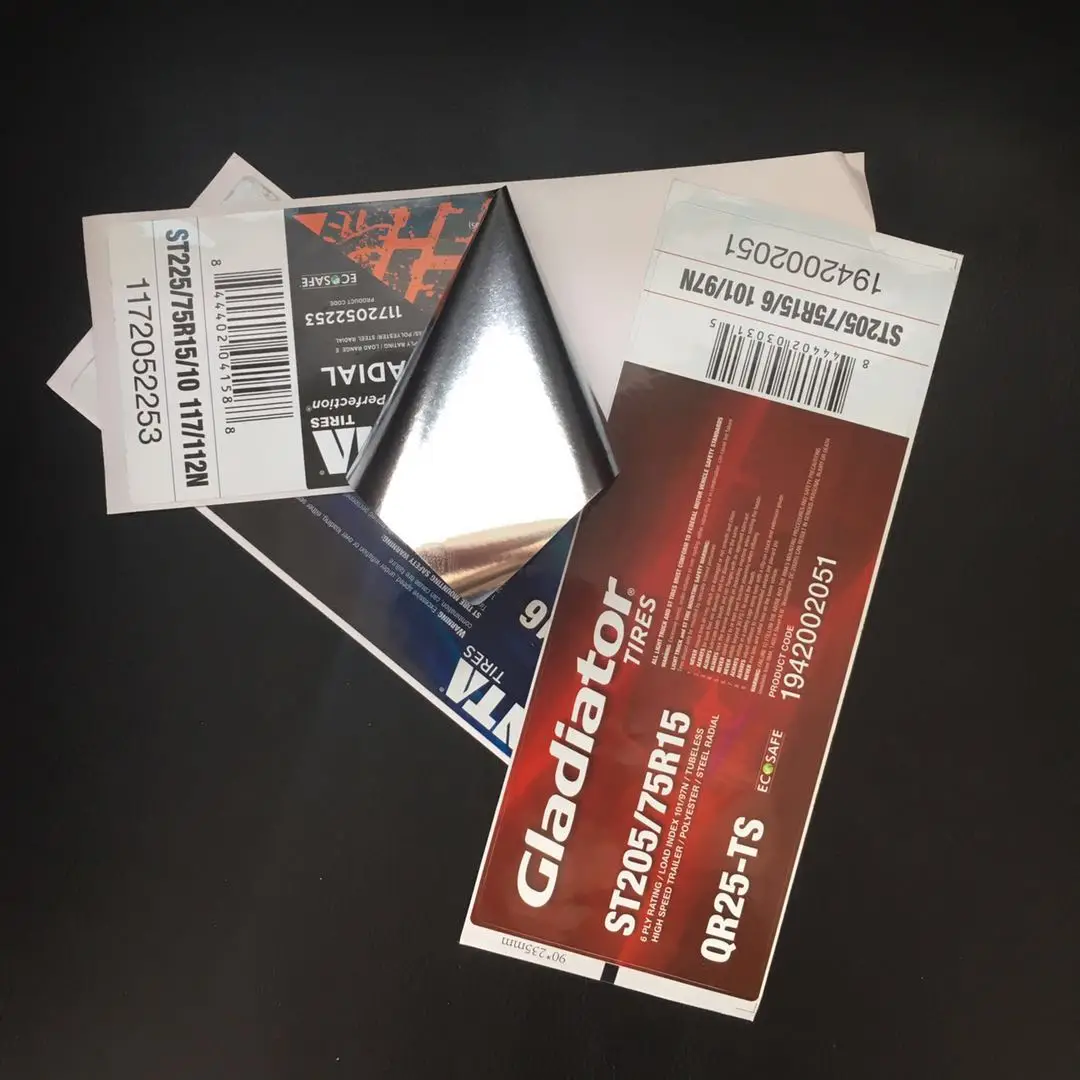 Custom Adhesive Stickers Rubber Tyre Sticker - Buy Custom Adhesive ...