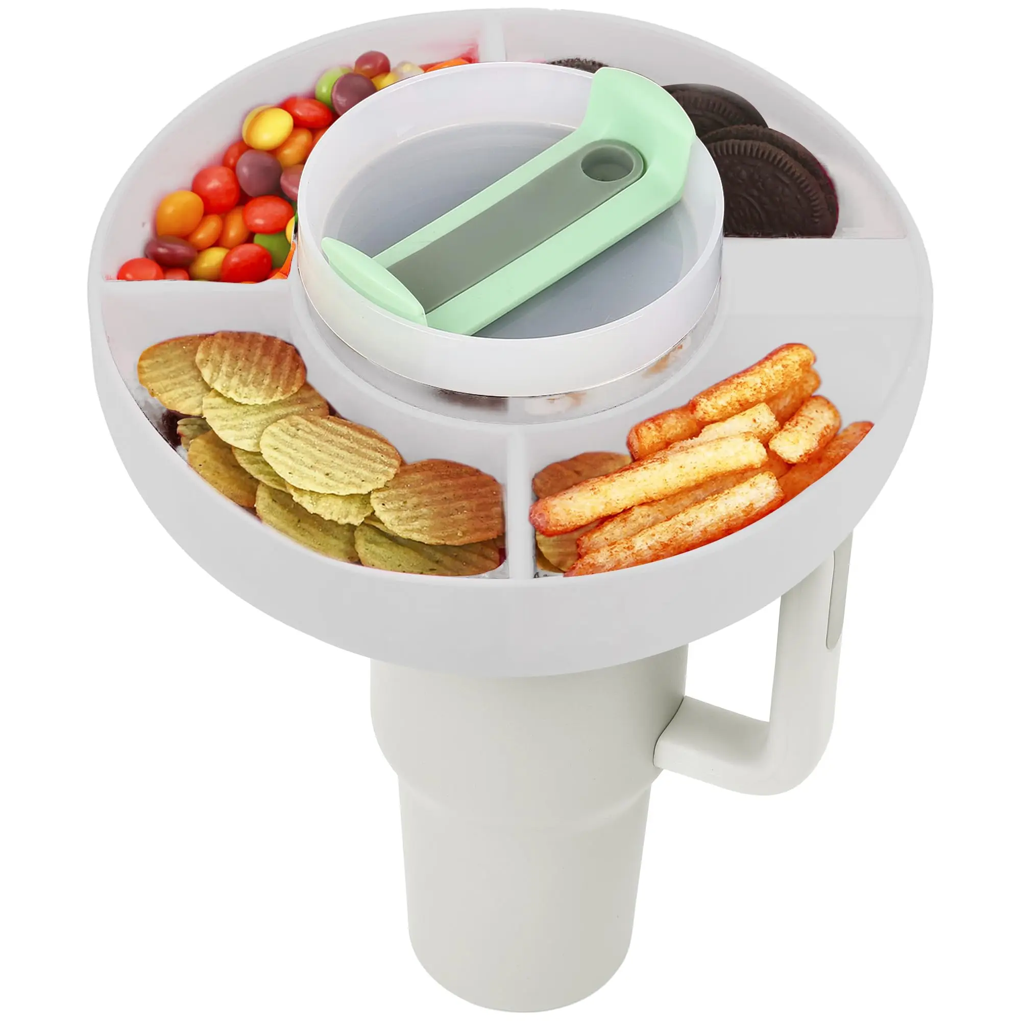 New Snack Bowl For 30/40 Oz Tumbler With Handle Snack Bowl Compatible ...