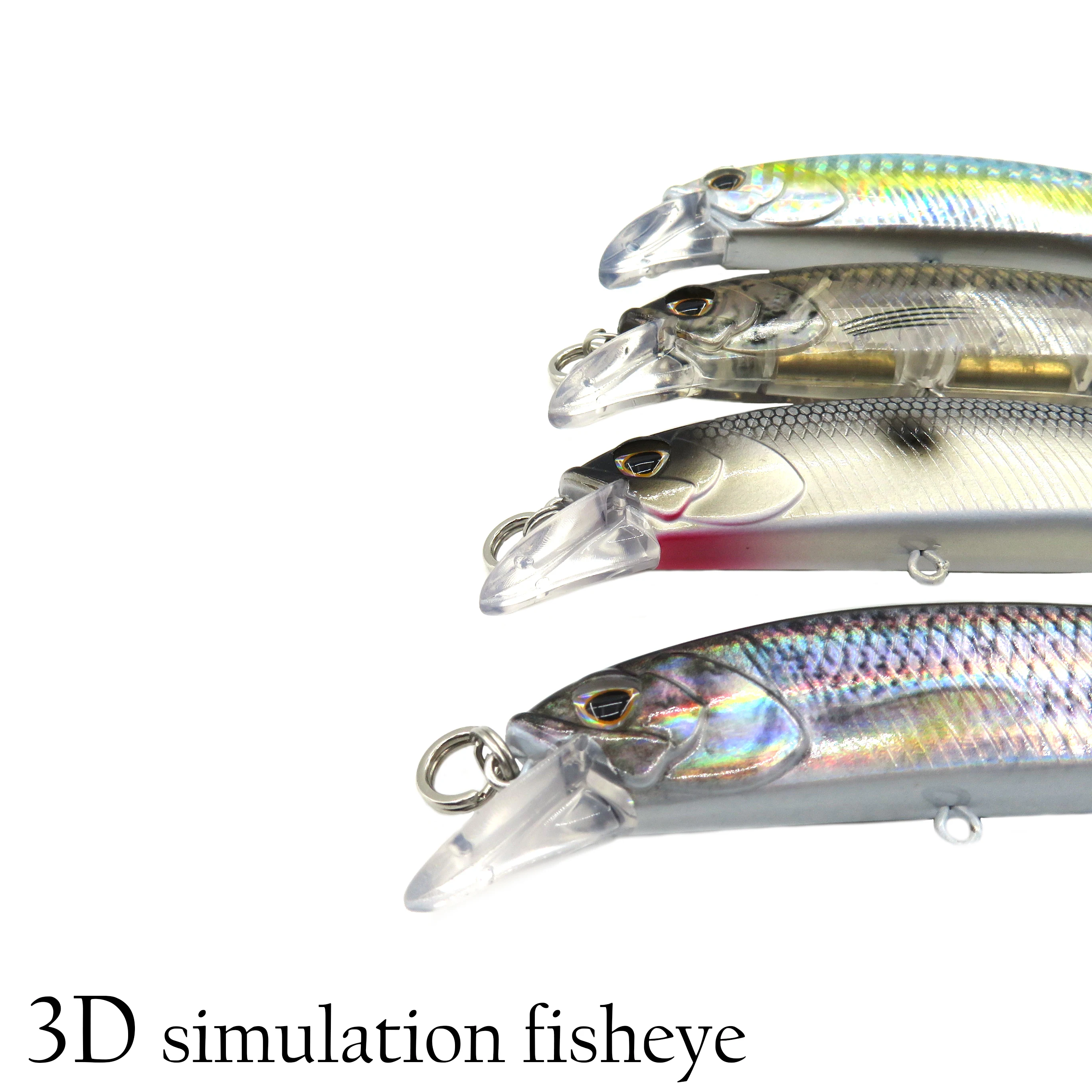 New Arrival Hard Minnow Fishing Lure With Hook For Seawater River Lake ...