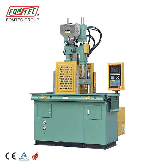 FOMTEC double sliding table plastic moulding machine vertical injection ...