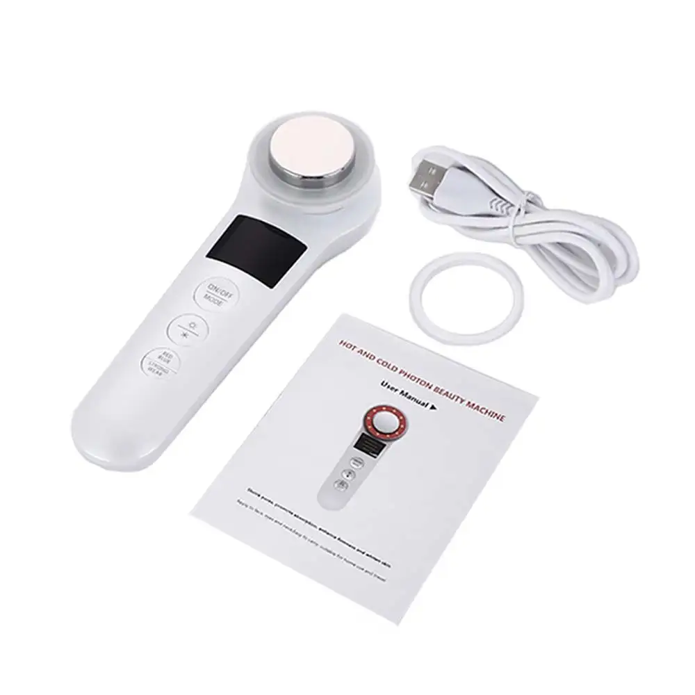 Hot And Cool Face Lifting Wrinkle Removal Skin Massage Machine ...