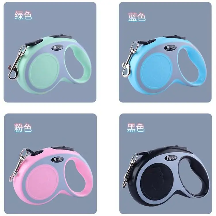 Lead The Industry Tangle-free Pet Retractable Leash 5m For Small Medium ...