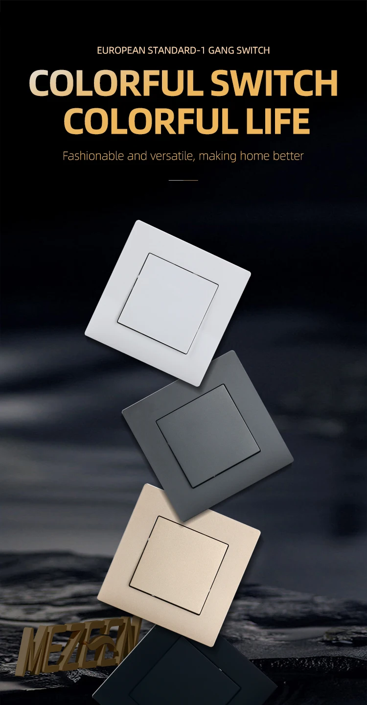 Modern Design Push Button Wall Switch 220v 16a Modern Wall Switch ...