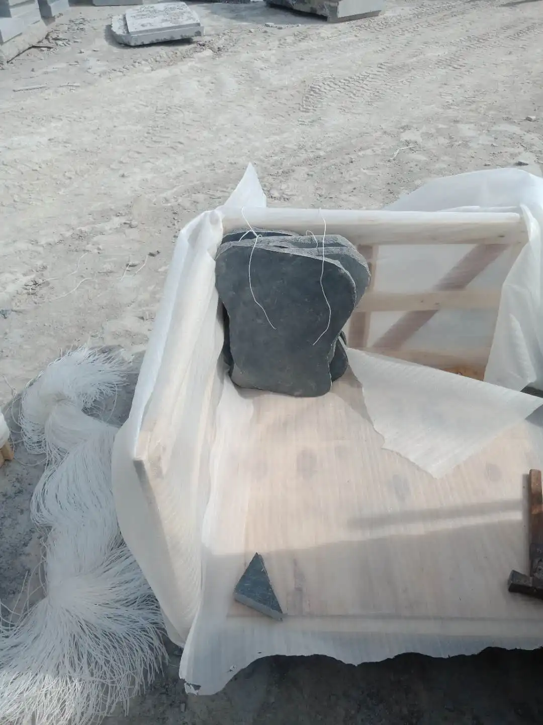 Irregular Shape Natural Flagstone Paver Blue Limestone Crazy Paving ...