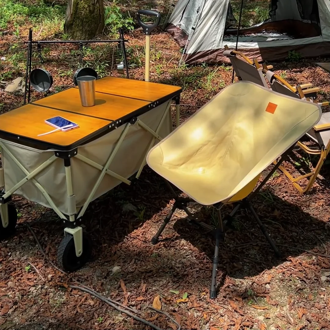 Korea Outdoor Picnic Stool Aluminum Ultralight Adjustable Height ...