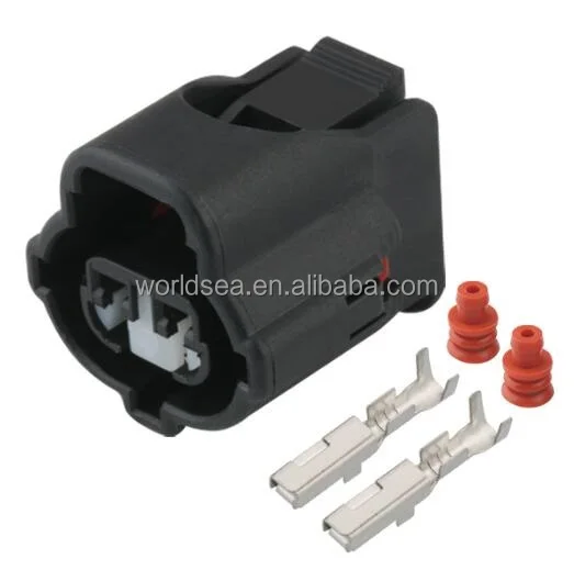 2 Pin Female 7283-8220 Automobile Waterproof Connector Sprinkler Motor ...