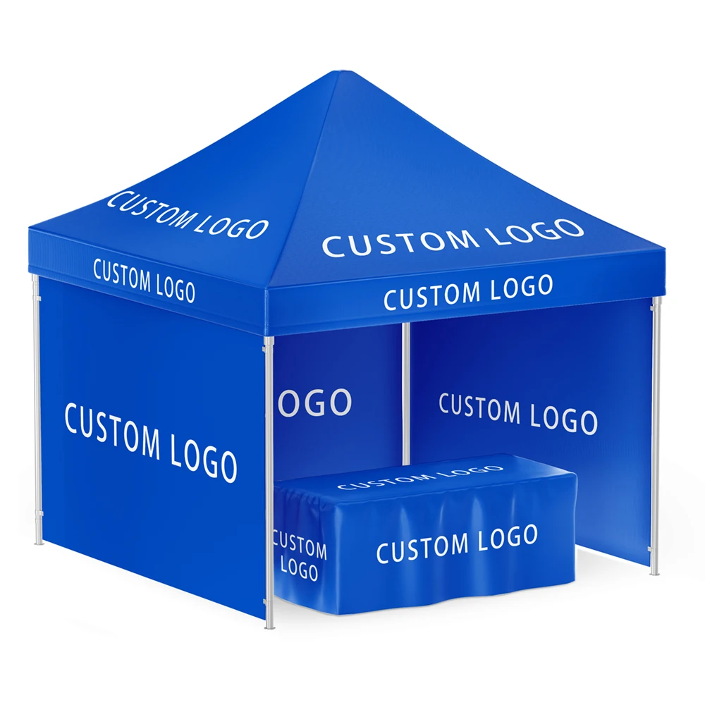 Custom Collapsible 3 X 3M 10 Ft Collapsible Booth White Tent With ...