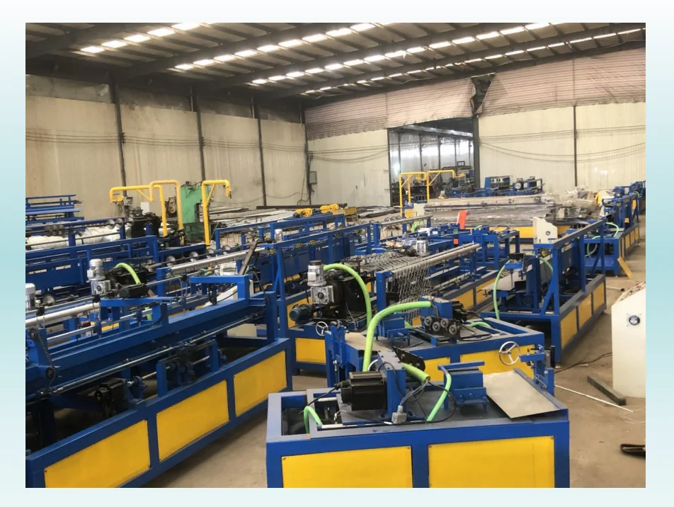 Automatic Stainless Steel Chain Link Mesh Fence Making Machine Dies ...