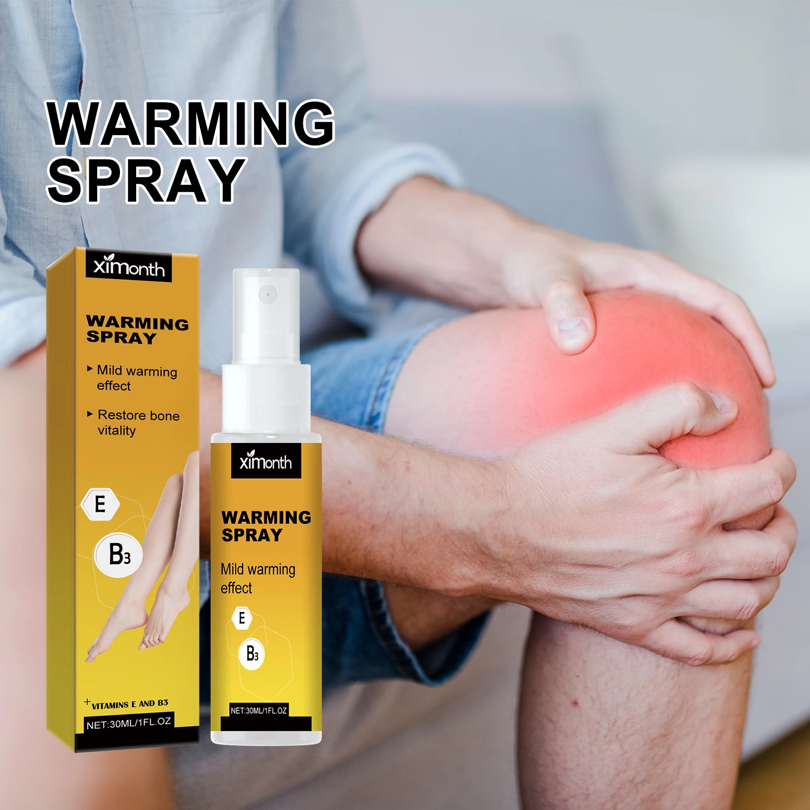 Ximanth Bone Therapy Spray - Relief for Back Pain & Arthritis